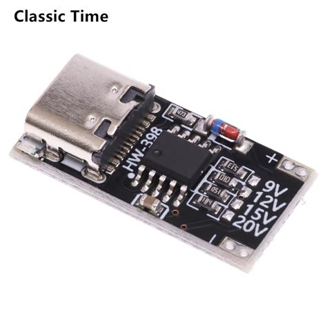 USB C PD Trigger Board Module PD QC Decoy Board Fast Charge USB Type C To 12v High Speed Charger