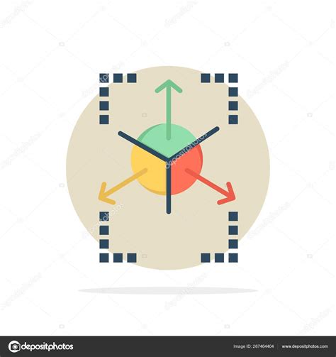 Prototype Grid Database Chart Abstract Circle Background Flat Stock Vector Image By ©flatart