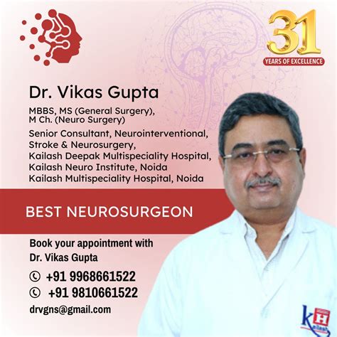 Dr Vikas Gupta On Linkedin Neurosurgery Stroke Neurosurgeon