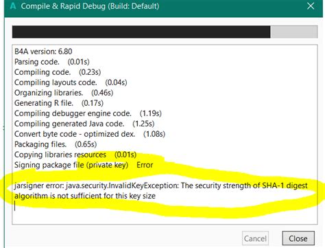 Roteiro Para Publicar App Assinatura Com Erro B4x Programming Forum