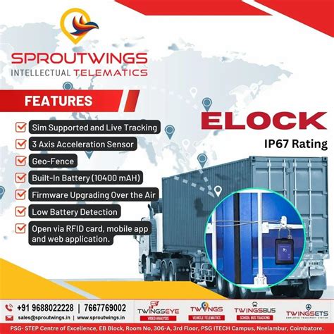 Wireless Gps E Lock Container Tracking System For Truck At ₹ 16000 Piece In Coimbatore