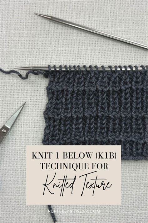 P1b And K1b In Knitting Explained Easy Photo Tutorial