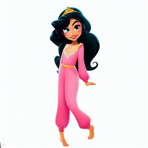 Princess Jasmine Pink Pajamas By Uranimated18 On Deviantart