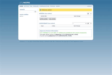Phpwcms In Cognosys With Azure And Aws On Cloud