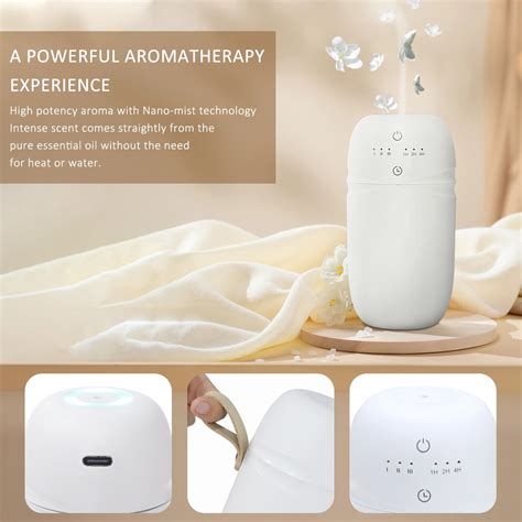 Freya Waterless Essential Oil Diffuser Raw Nature