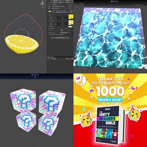 The Unity Shaders Bible On Twitter Hey Guys We Are Celebrating The Books Sold So