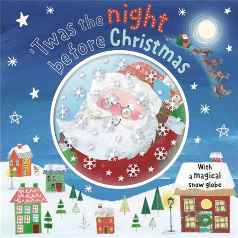 Buy Twas Night Before Xmas Snow Globe Picture Book Online Sanity
