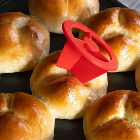 3 Clover Leaf Bread Roll Stamp Clover Leaf Dinner Roll Stamper Stamp