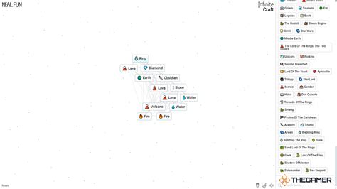 How To Make The Lord Of The Rings In Infinite Craft