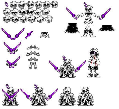 Dusttrust Preleak Sprite Sheet Phase 1 By K0ys0y On Deviantart