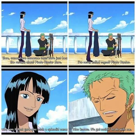One Piece Zoro And Robin Moments My Top10 Zoro X Robin Moments