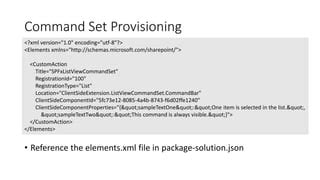 Understanding SharePoint Framework Extensions PPT