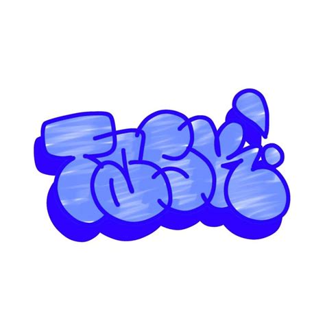 Digital Graffiti Throw Up