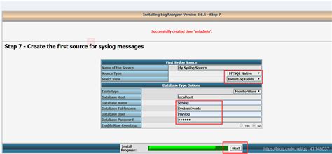 Rsyslogloganalyzermysql部署日志服务器rsyslog、mysql和loganalyzer Csdn博客