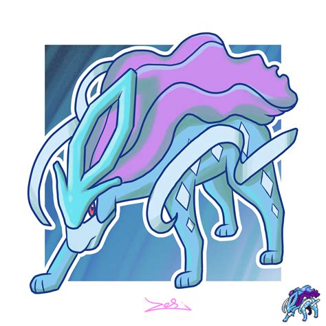 Shiny Suicune Sprite