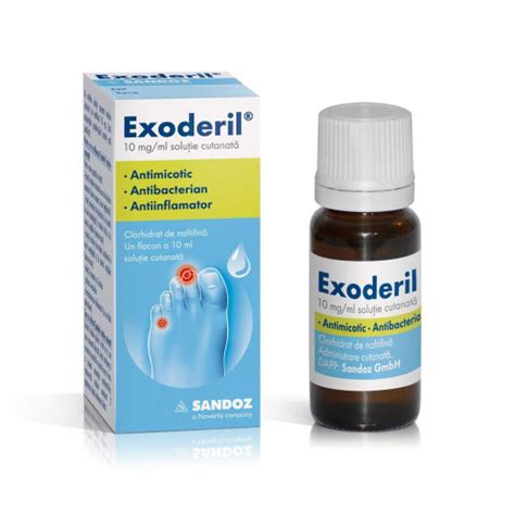 Exoderil 1 Sol Ext X 10 Ml Sandoz