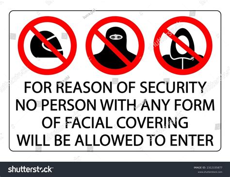 Reason Security No Person Any Form Stock Vector Royalty Free