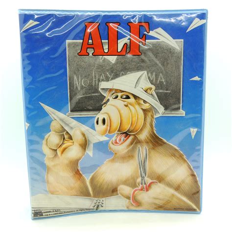 Alf Carpeta Escolar N Vintage CADL Ind Argentina Madtoyz