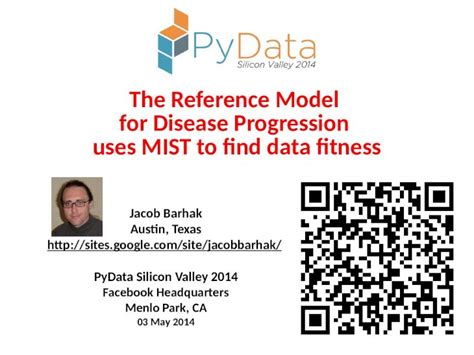 Pptx The Reference Model For Disease Progression Uses Mist To Find