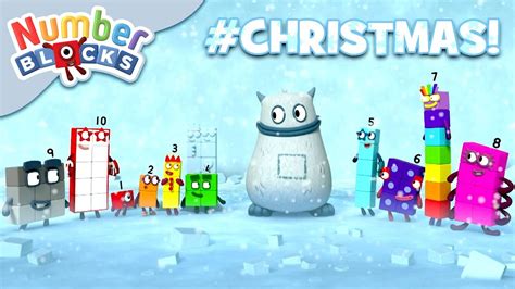 Numberblocks Winter Wonderland Learn To Count Christmas Time Youtube