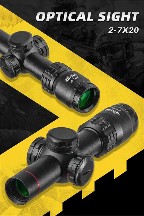 Diana Hd 2 7x20 Scope Mil Dot Scope Hunting Riflescope Scope