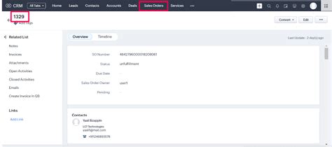 Zoho Crm Shopify Integration