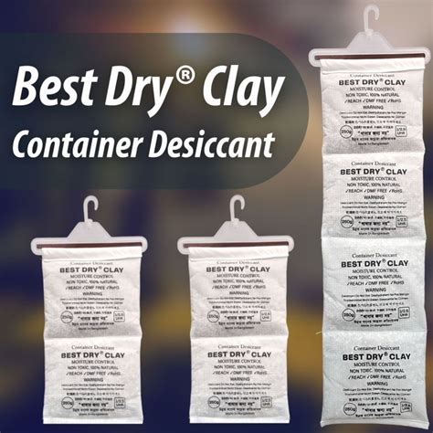 1 Kg Best Dry Clay Hanging Container Desiccant Moisture Absorb And