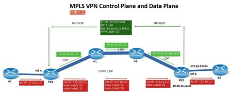 Mpls Vpn Control Plane And Data Plane