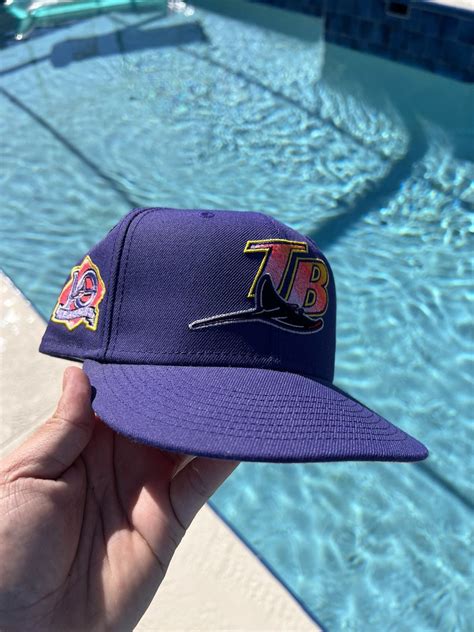 New Era Tampa Bay Devil Rays Hat Club Exclusive Fitted 7 1 2 Grailed