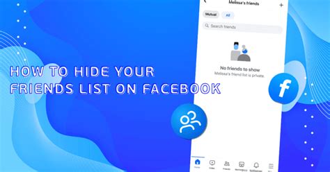 How To Hide Your Friends List On Facebook Build My Plays