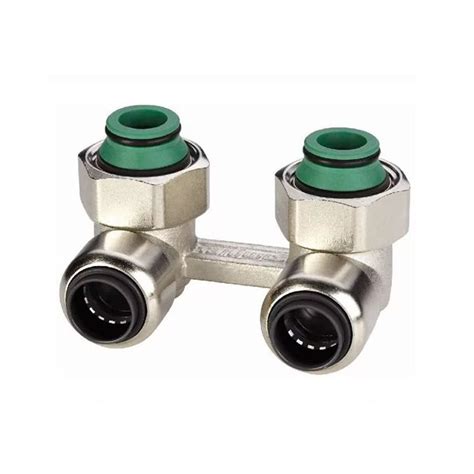 Узел нижнего подключения радиаторов Simplex Standart Line угловой, E2 ...