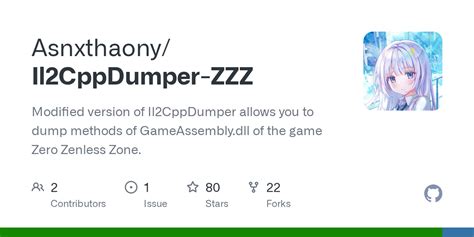 Github Asnxthaonyil2cppdumper Zzz Modified Version Of Il2cppdumper