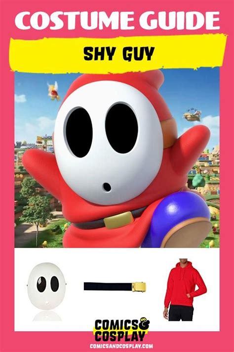 Shy Guy Costume Guide Diy Cosplay W Mask And Robe Shy Guy Diy