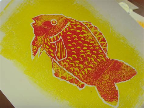 Corbet Art Exploring Poly Block Printing