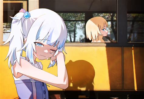 Gawr Gura Watson Amelia And Gawr Gura Hololive And More Drawn By Gurumie Danbooru