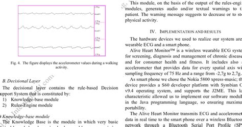 The Figure Displays The Accelerometer Values During A Running Activity Download Scientific