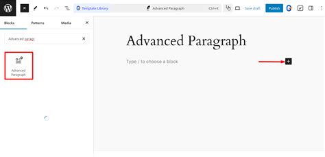 Gutenkit Advanced Paragraph Block