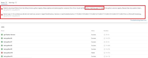 Devops Pipeline Convert Python Version 3 10 To 3 1 Issue 17323