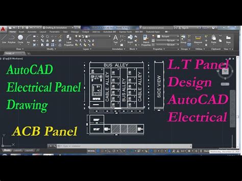 Autocad Electrical Control Panel Board Drawing Tutorial For 46 Off