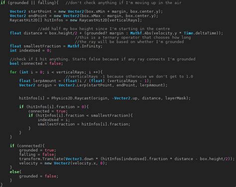 The Deranged Hermits Devlog 2d Physics In Unity With Raycasts Slopes