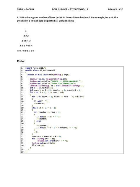 Ds Lab Assignment 1 Pdf Computer Engineering Linear Algebra