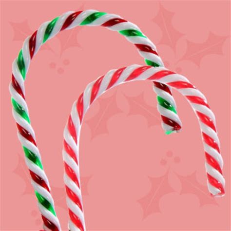 Giant Twisted Plastic Candy Canes 32 Set Of 12