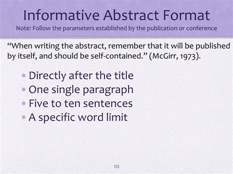 PPT Technical Writing Models For Writing Informative Abstracts PowerPoint Presentation ID