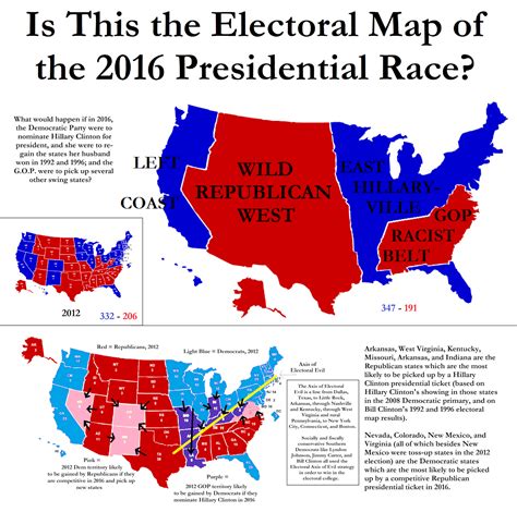 The Aquarian Agrarian Is This The Electoral Map Of The 2016 Presidential Race