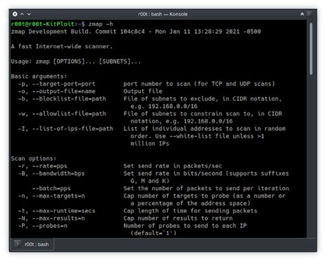 zmap single packet network scanner designed for internet wide network