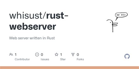 github whisust rust webserver web server written in rust