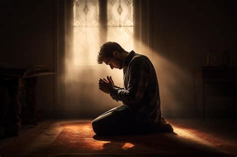 Premium Photo Faithful Contemplation A Profound Professional Photo