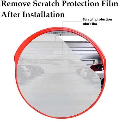 Durable 100cm Pc Convex Mirror For Safety And Surveillance