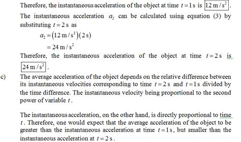 if the position of an object is given by x 2 0 m s3 t3 find a