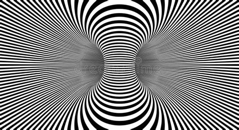 Optical Illusion Lines Background Abstract 3d Black And White Illusions Conceptual Design Of